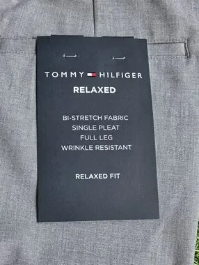 Tommy Hilfiger | Pants | Tommy Hilfiger Mens Dress Pants 3x30 Grey ...